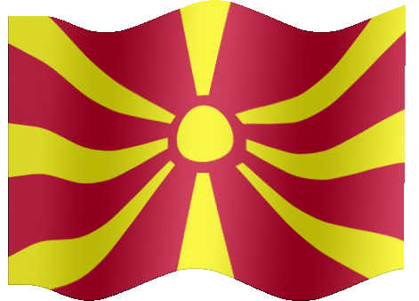 Animated Macedonia flag | Country flag of | abFlags.com gif clif art graphics » abFlags.com